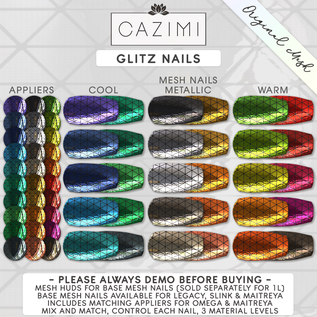 Glitz Nails @ Designer Showcase – CAZIMI