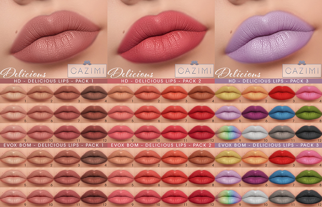 Delicious Lipstick @ Designer Showcase – CAZIMI